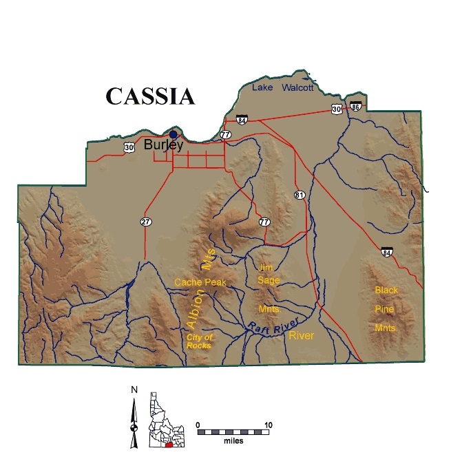Places - Cassia IDGenWeb - Genealogy, Family History